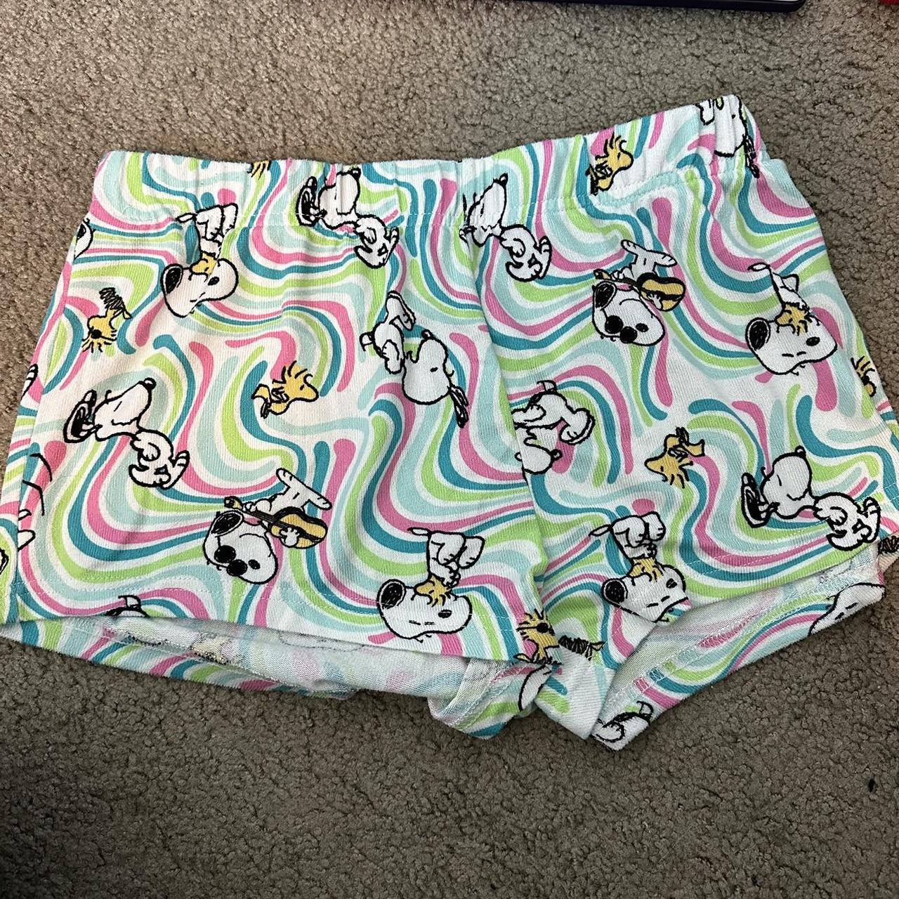 Snoopy Peanuts Shorts Cute snoopy shorts,... | Depop