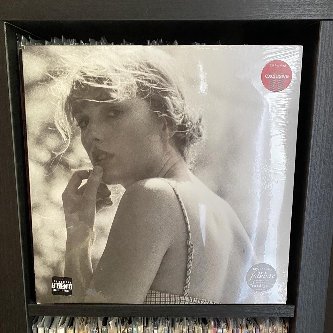 Taylor Swift - folklore (red Target Exclusive) Brand... - Depop