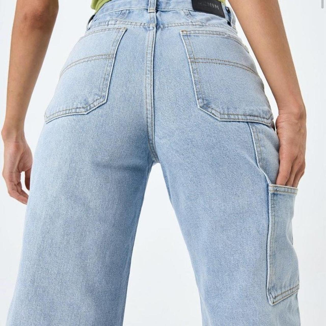 Glassons wide leg cargos Size 8 - Depop