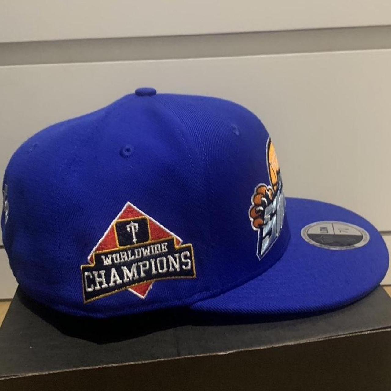 Trapstar shooters blue cap Brand new 7 5/8 Only one... - Depop