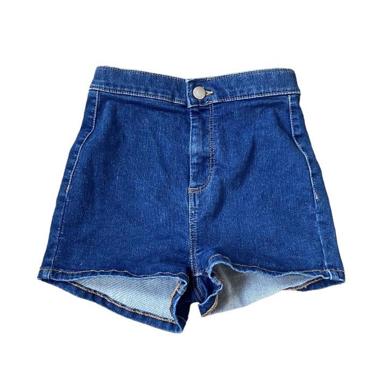 topshop joni shorts size six perfect condition... - Depop