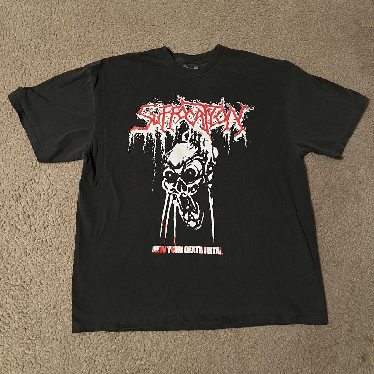 Suffocation shirt. 2XL on comfort colors.... | Depop