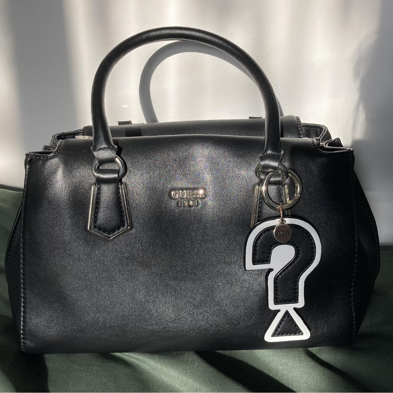 Guess Women's Black Bag | Depop