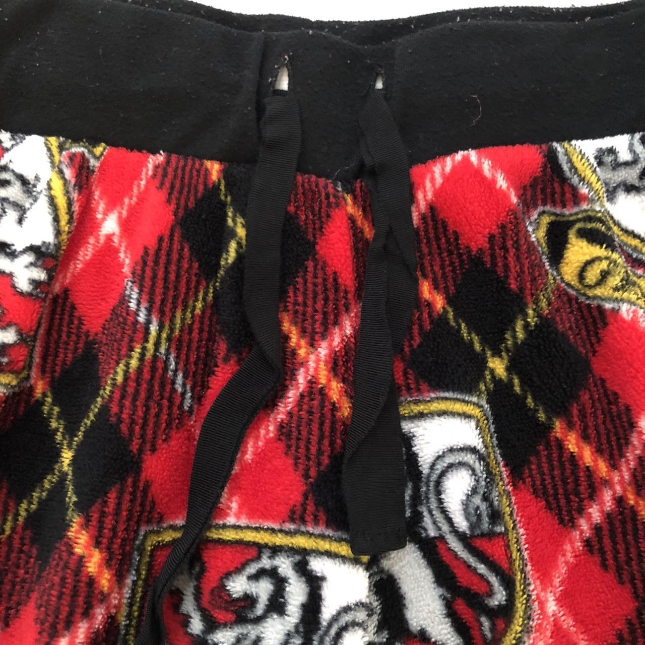 Gryffindor Harry Potter fleece pajamas... - Depop