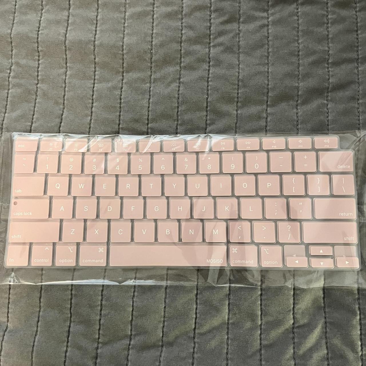 Pink MacBook keyboard cover. • A set of two, the... | Depop