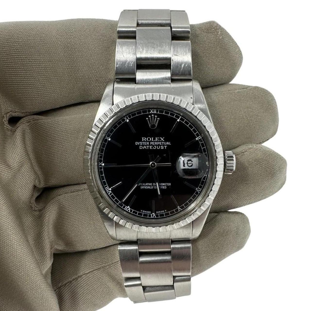 -Rolex Datejust 36mm -Year 1985 -Stainless Steel... - Depop