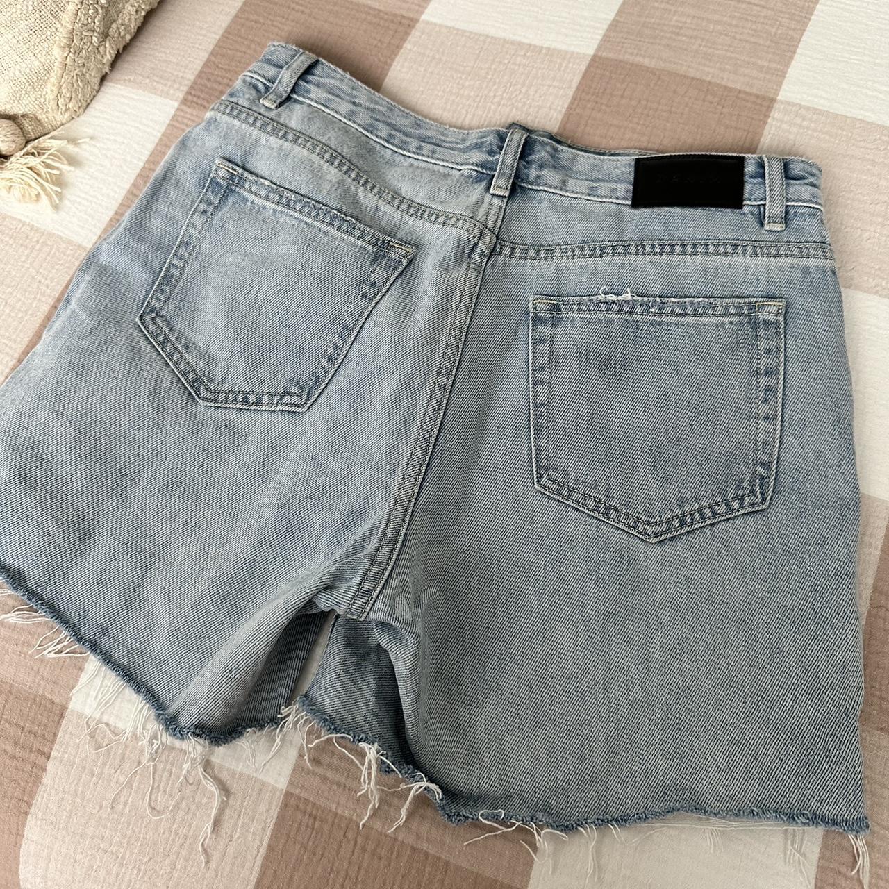 Glassons light denim 90s shorts Worn a handful of... - Depop