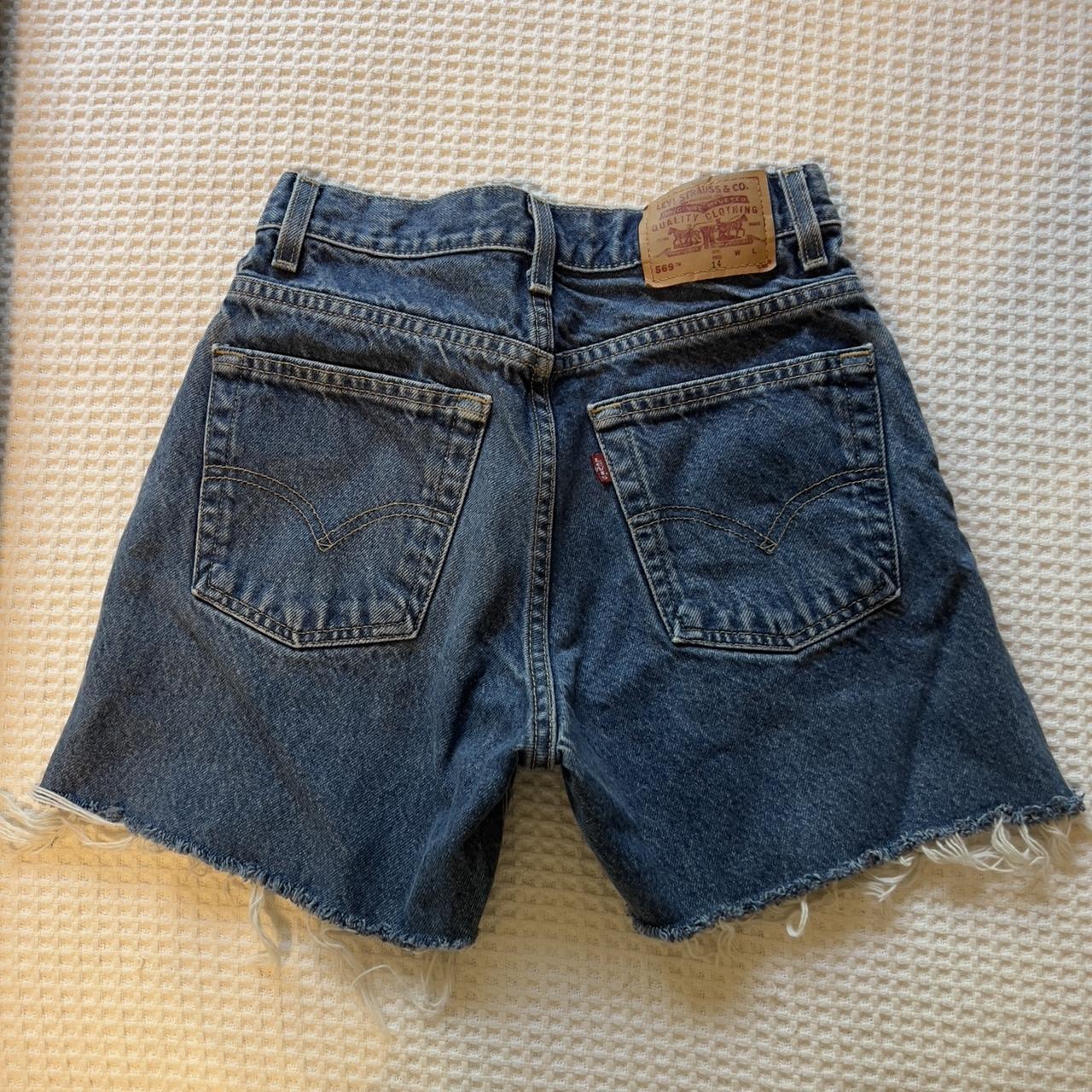 Vintage Levis Cutoffs, Best fit a womens 24” waist!!... - Depop