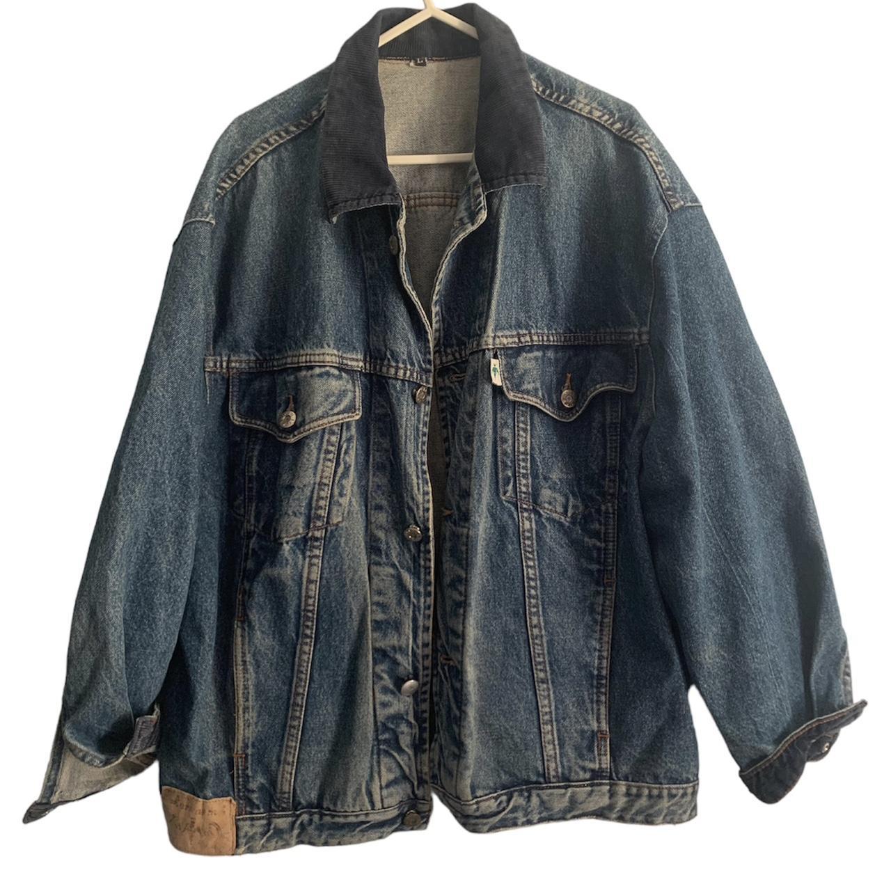 vintage corduroy coronado denim jacket - rare... - Depop