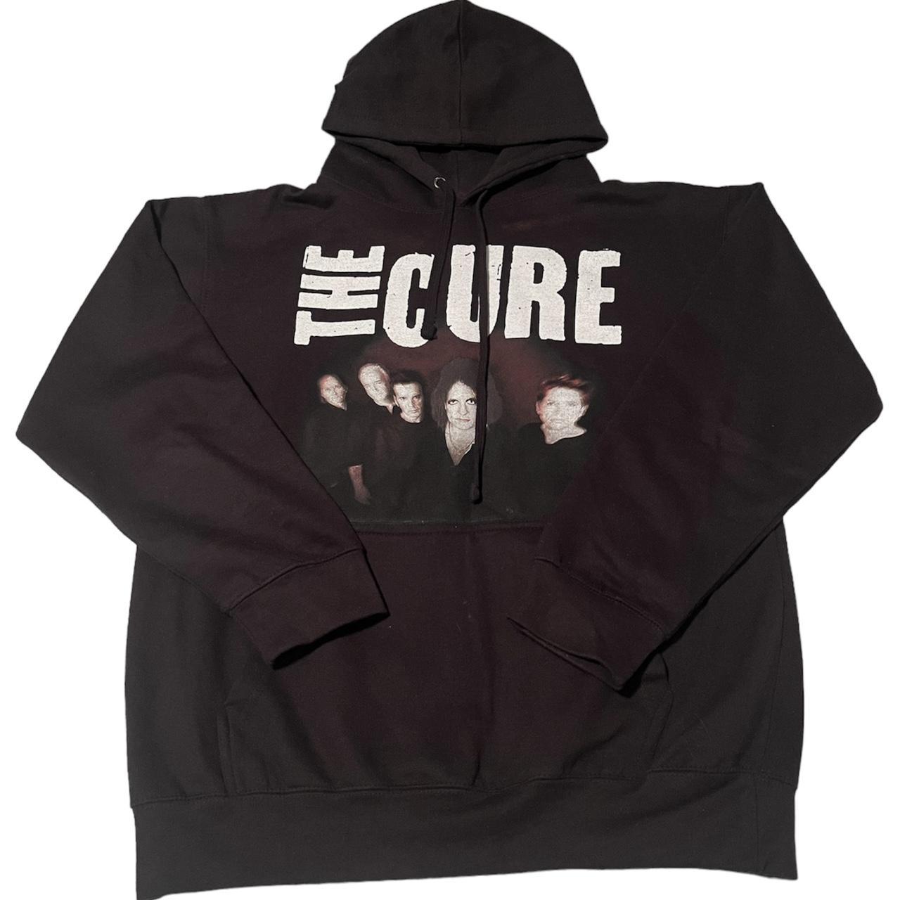 The Cure official pullover hoodie in black. Size:... - Depop