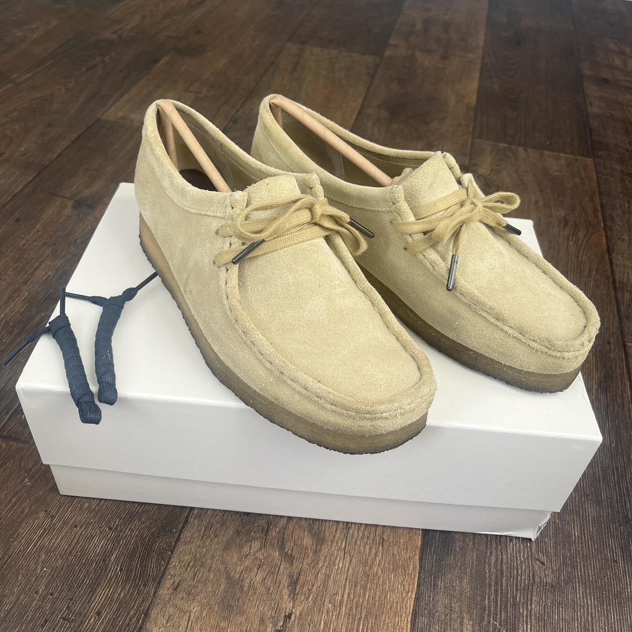 Clark’s original men’s wallabees Maple in colour... - Depop