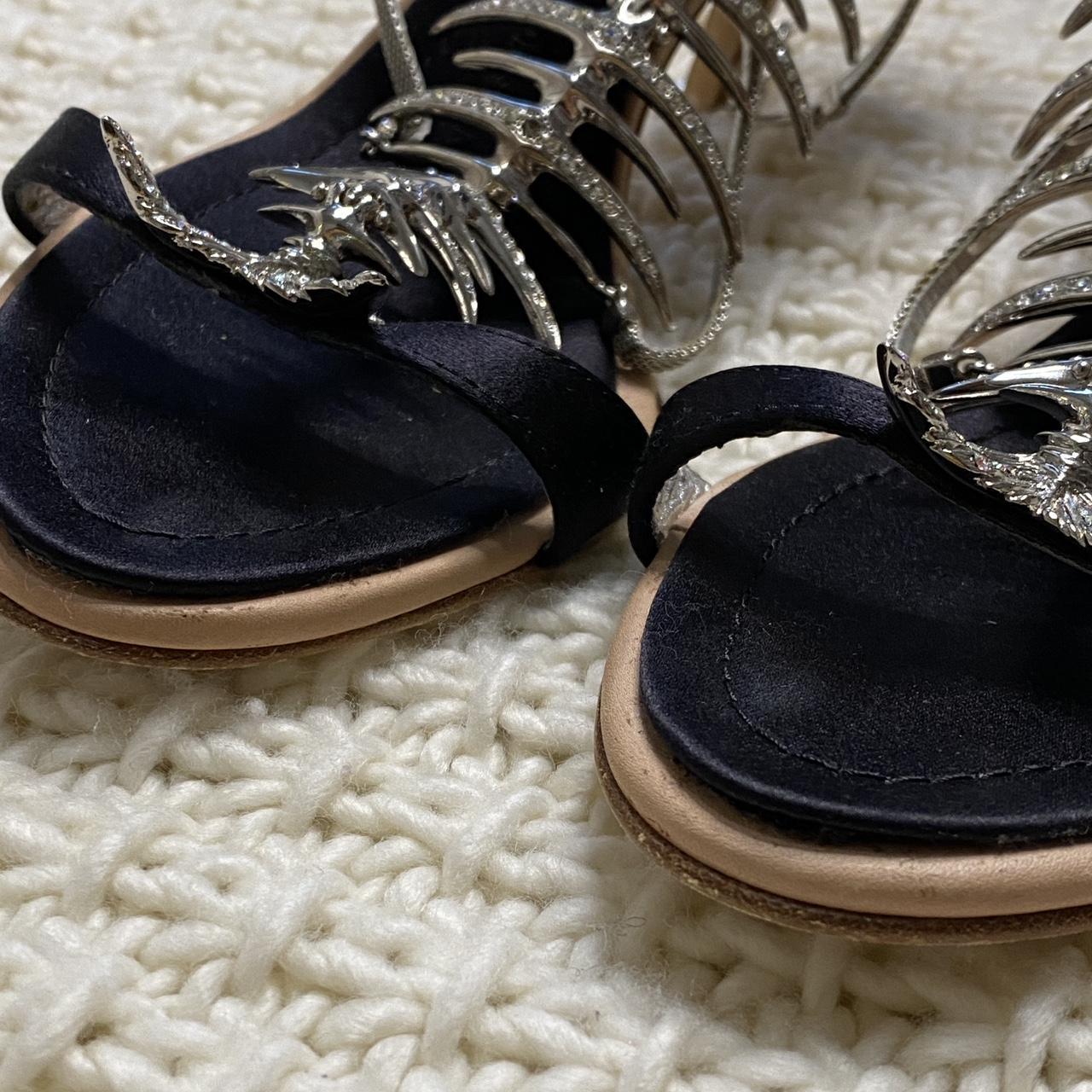 Giuseppe Zanotti Fishbone Heels • labeled a size... - Depop