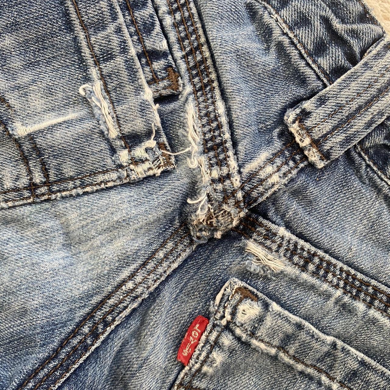 BABY LEVIS SHORTS/JORTS🥹 Size 3 but has adjustable... - Depop