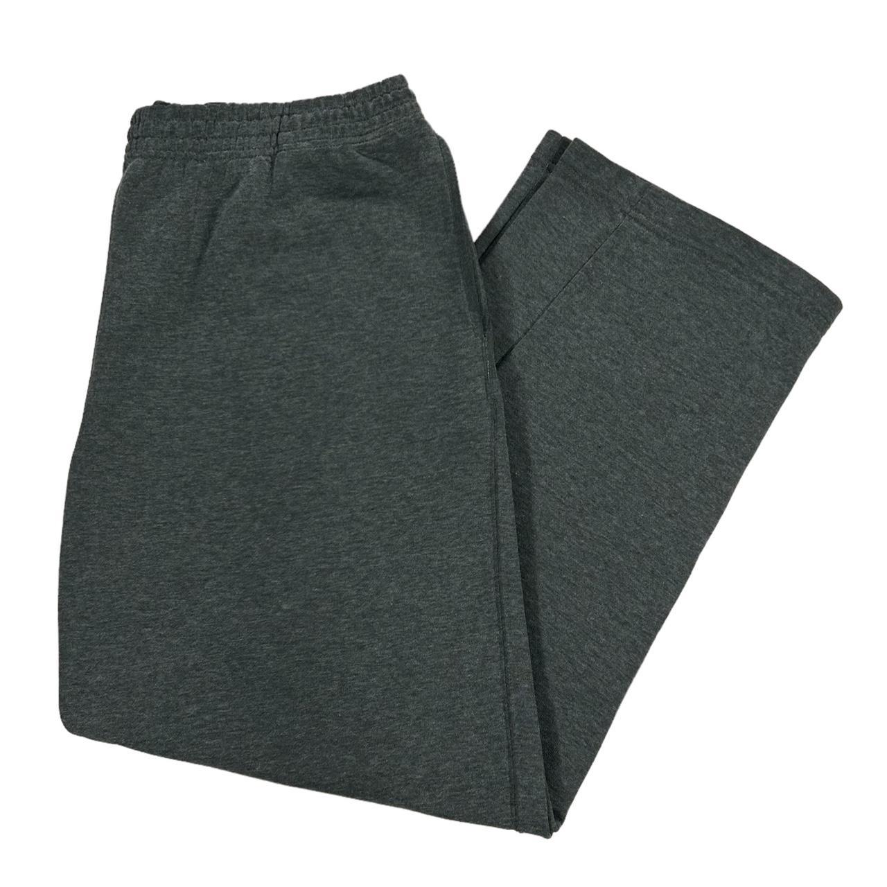 Uniqlo Men’s Dark Grey Casual Straight Leg... - Depop