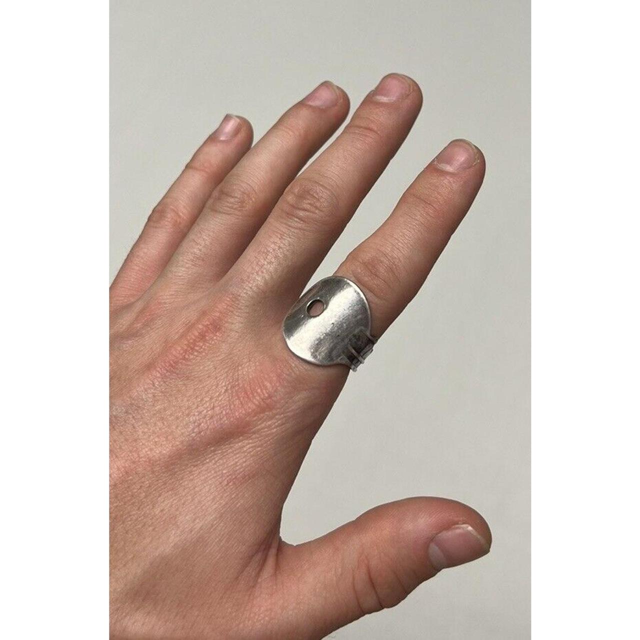 Masion Martin Margiela Key Ring 925 Sterling Silver... - Depop