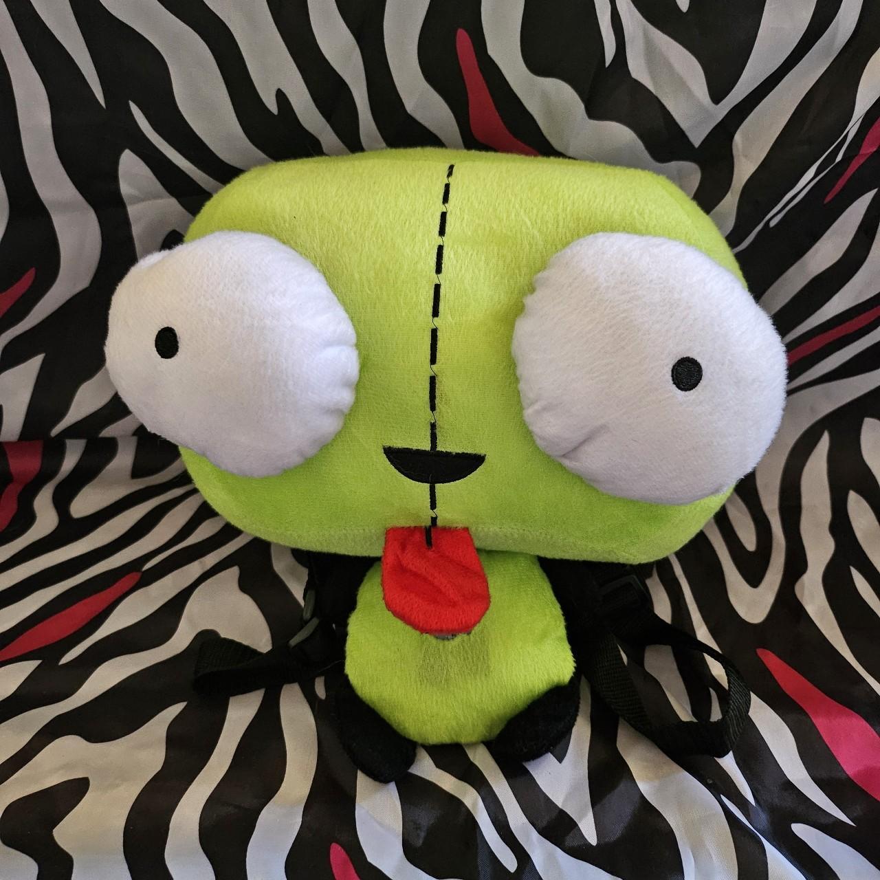 Invader Zim Gir Backpack Measurements: Zipper... - Depop