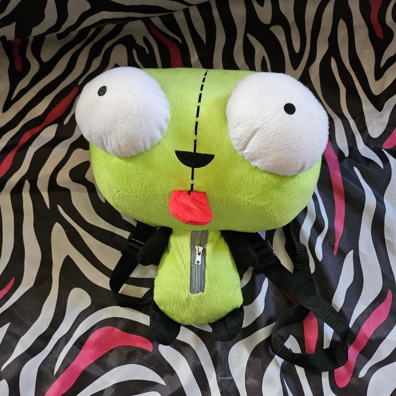 Invader Zim Gir Backpack Measurements: Zipper... - Depop