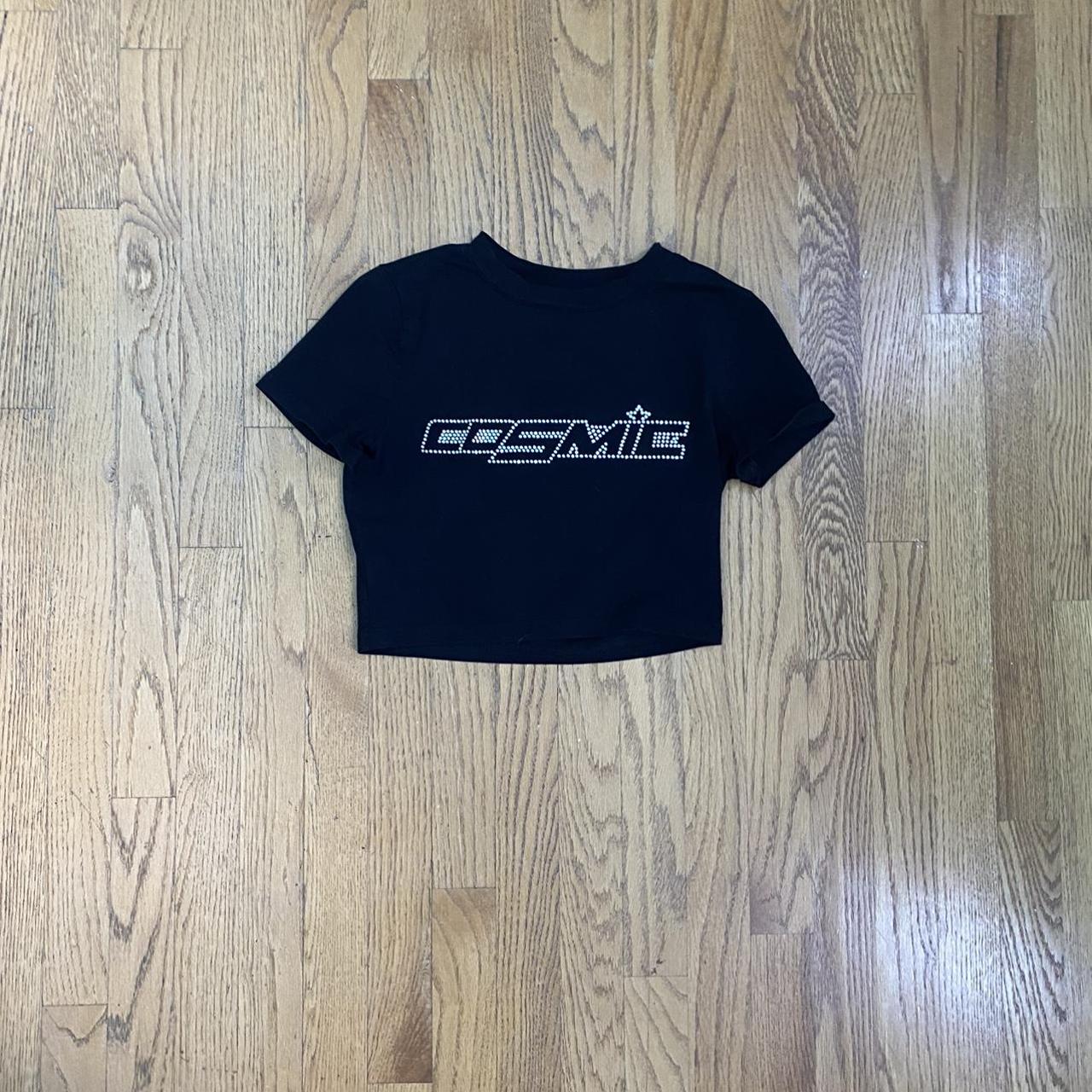 Sparkly ‘cosmic’ cropped graphic tee No flaws *not... - Depop