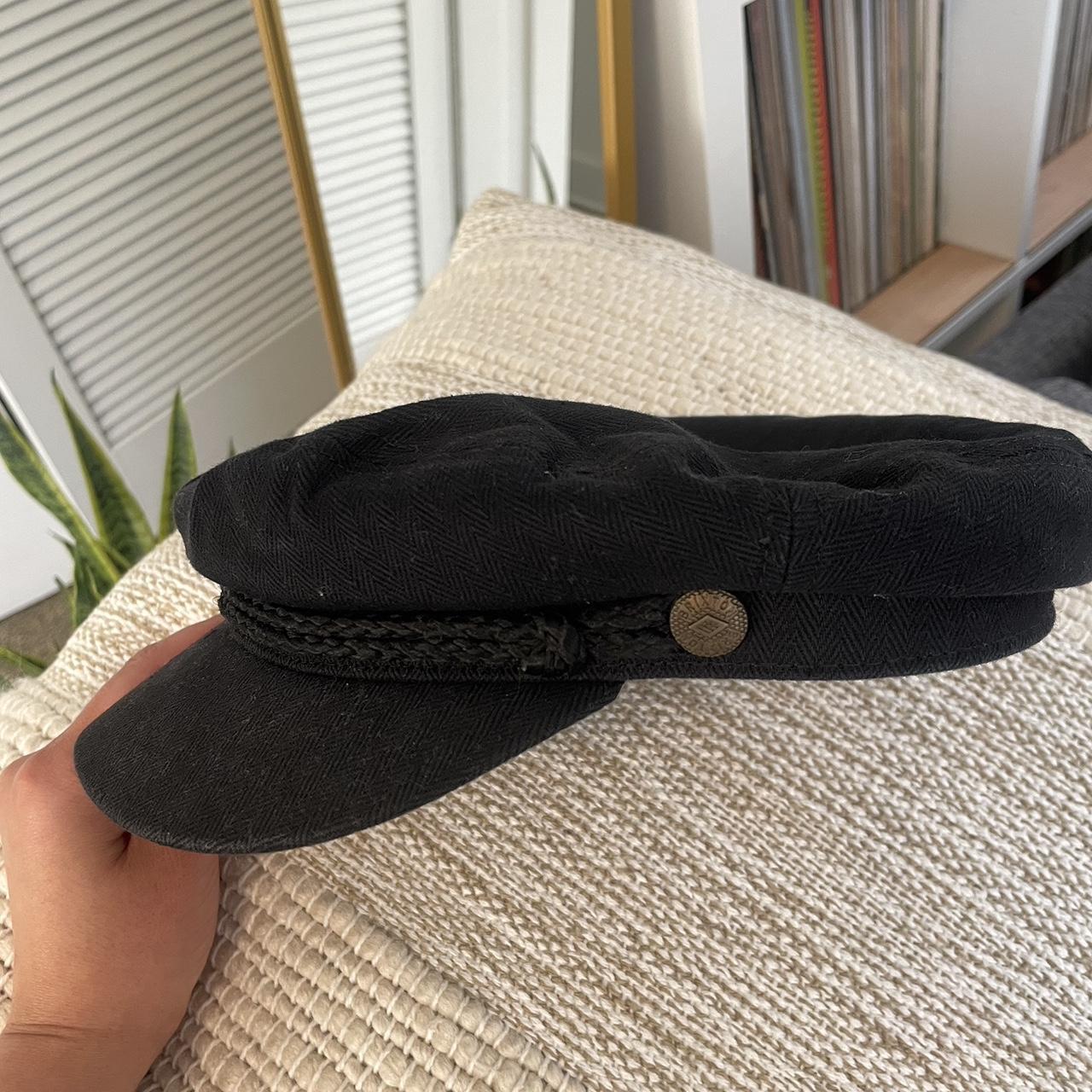 BLACK BRIXTON WOMENS CAP ☕️ SIZE: 7 1/4 (58... - Depop