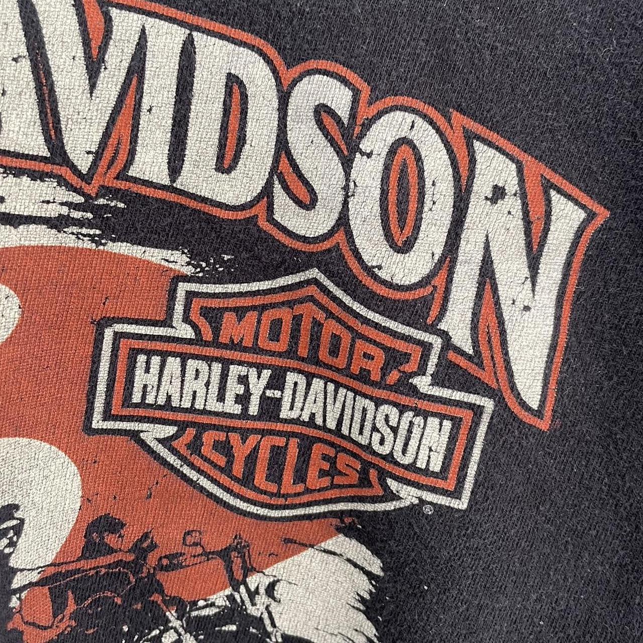 Very loved & worn HARVEY DAVIDSON TEE 🧨 ⭐️ VERY HIGH... - Depop