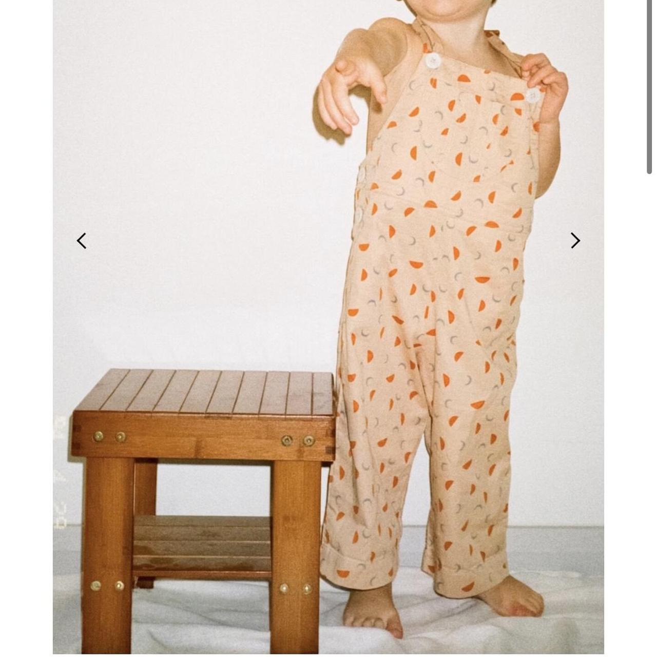 BNWT Delphi kids sun and moon overalls size 4 RRP... - Depop