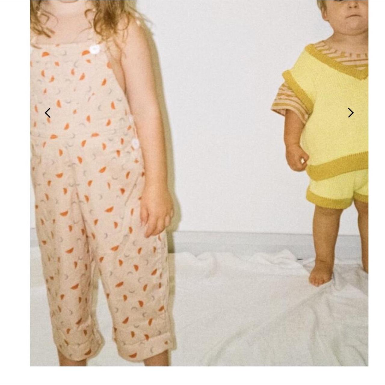 BNWT Delphi kids sun and moon overalls size 4 RRP... - Depop