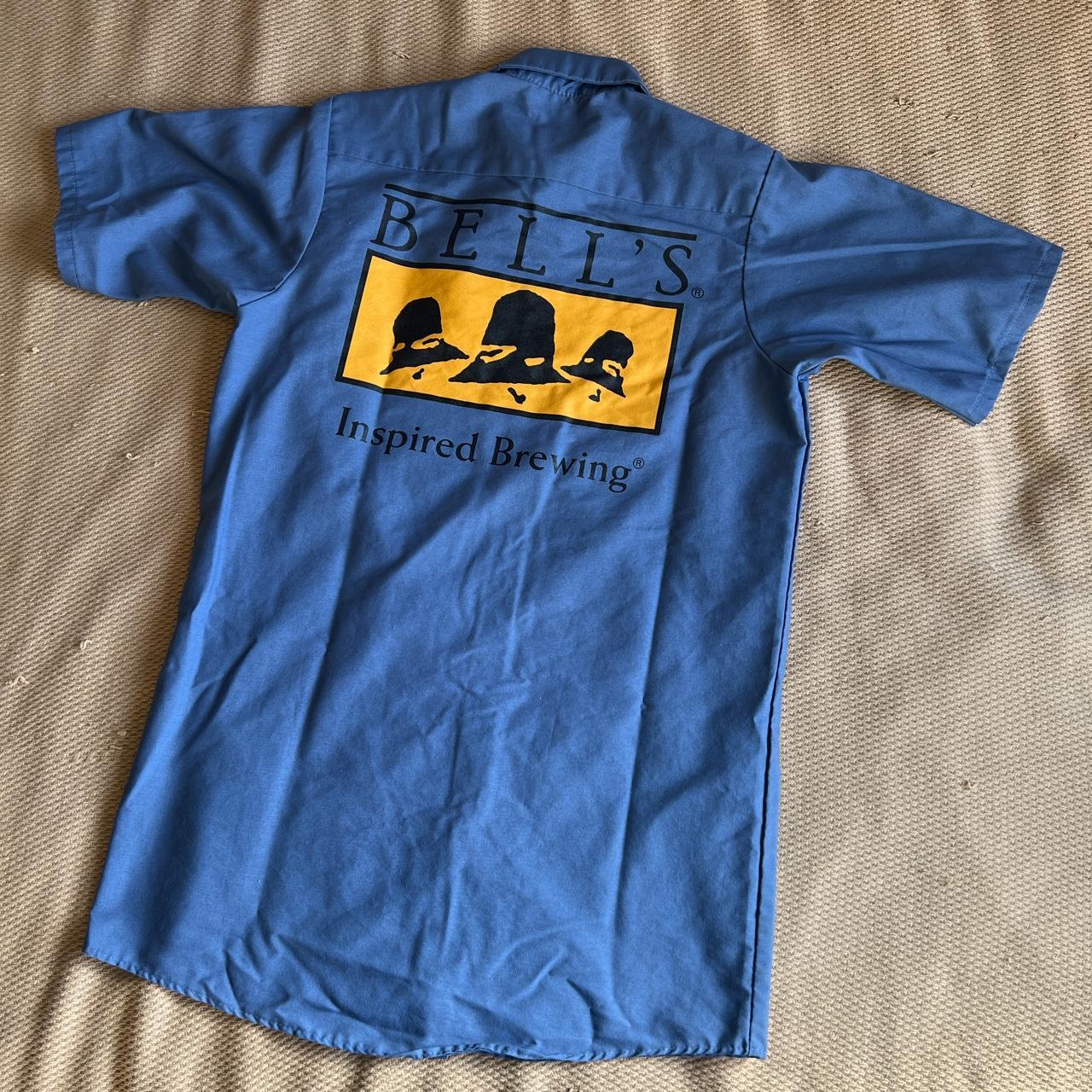 Bell’s Brewery light blue Michigan craft beer... - Depop