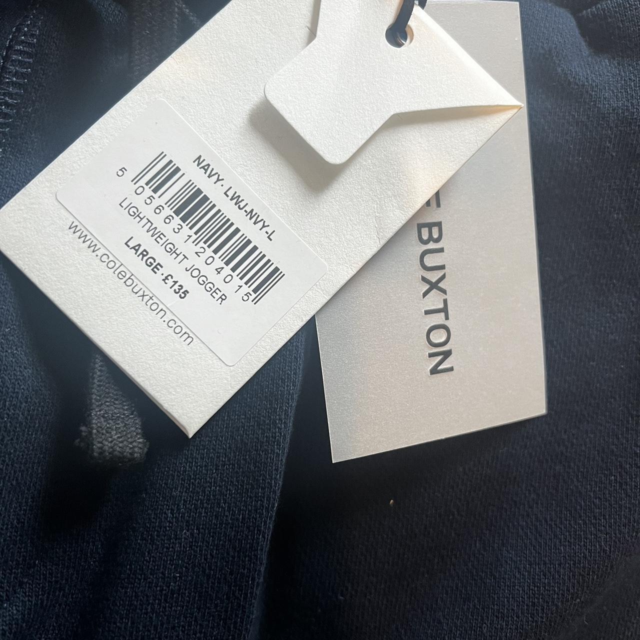 Cole Buxton lightweight jogger - large navy Brand... - Depop