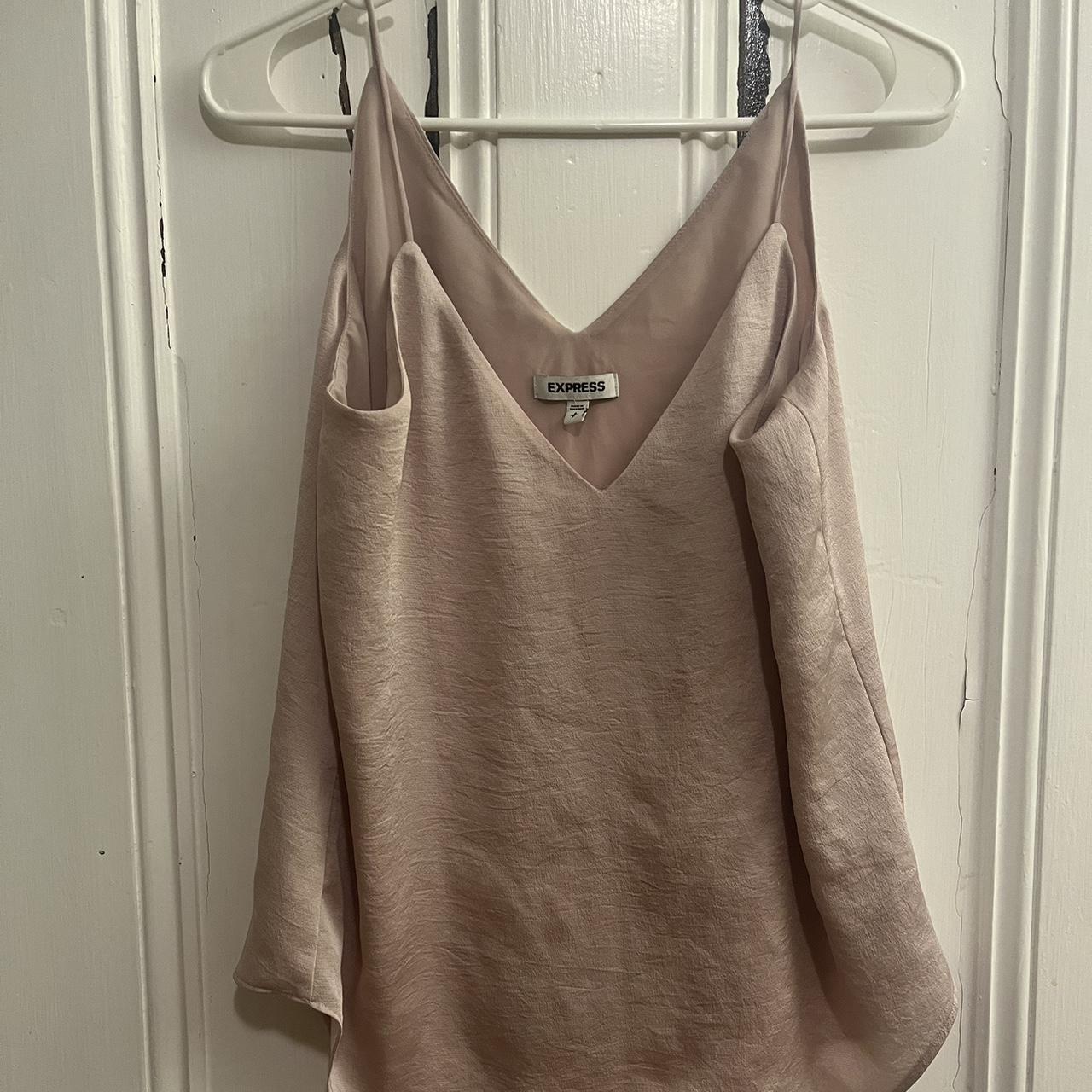 Light pink Express cami, barely worn. - Depop