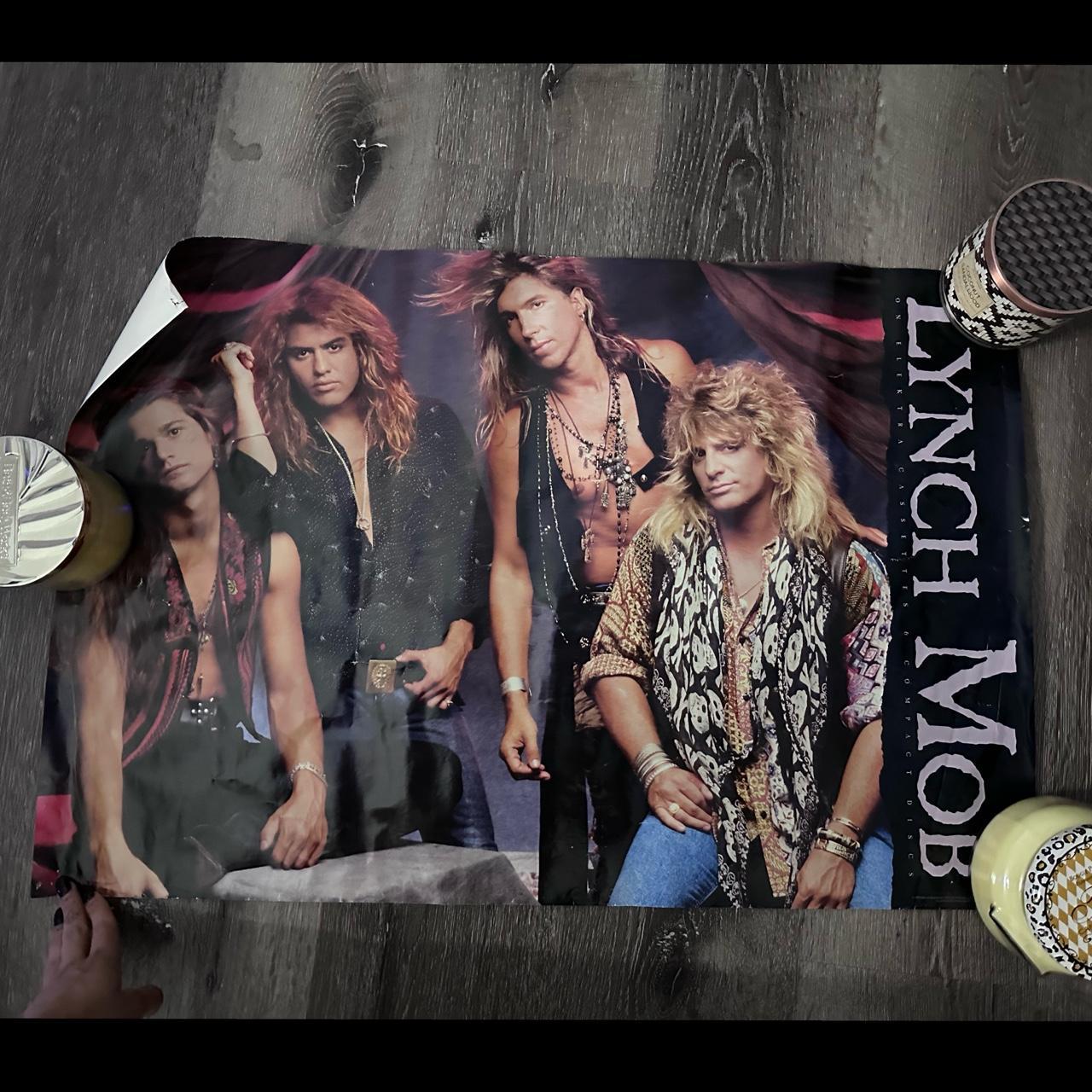 Vintage Rare Lynch Mob Poster 1980s... - Depop