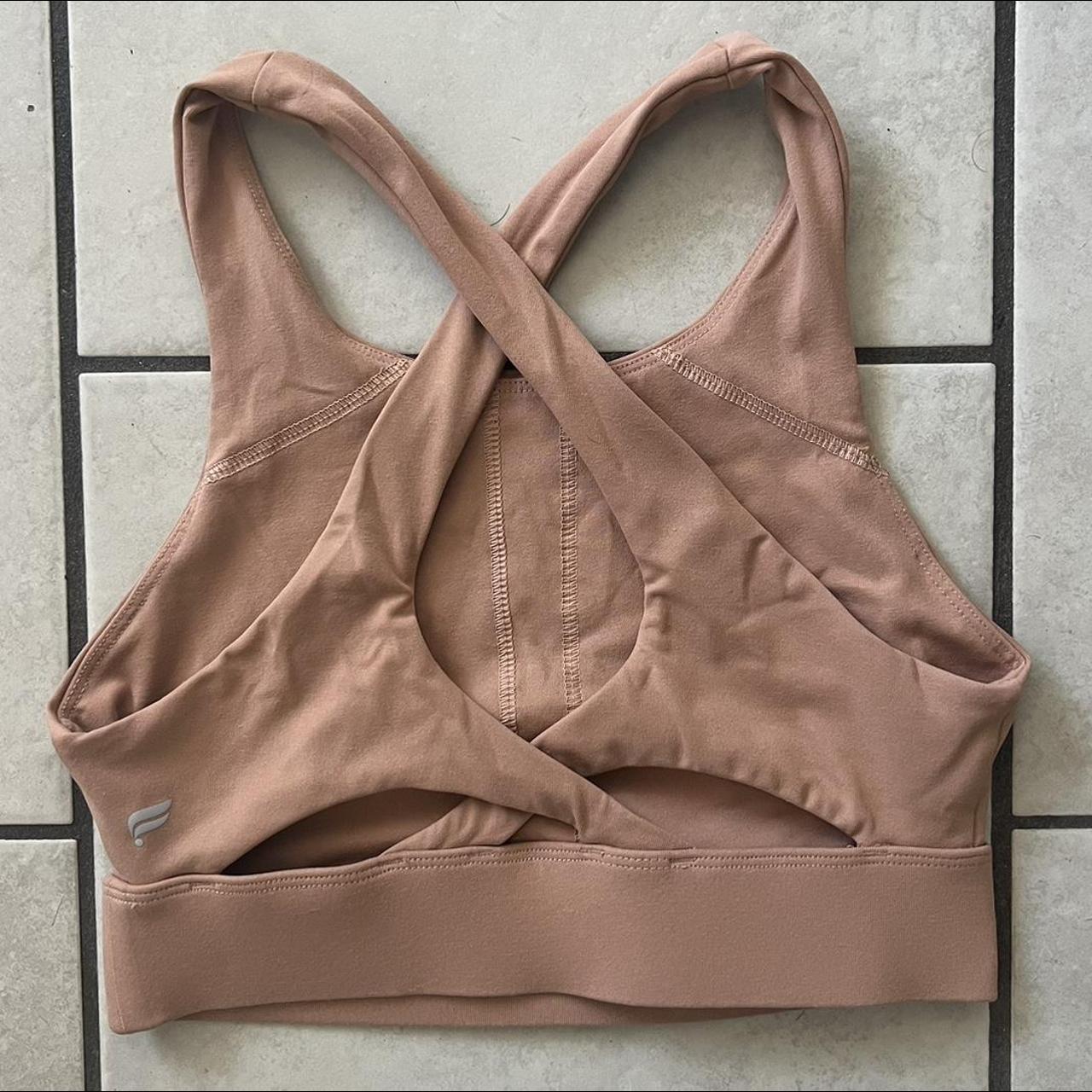 fabletics sports bra ~high neck sports bra ~super... - Depop
