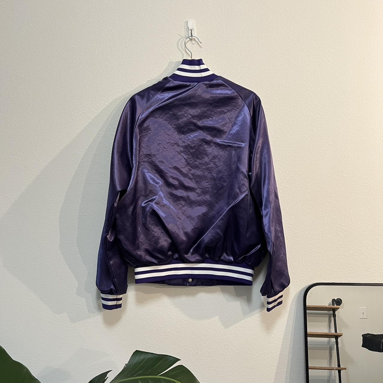 Vintage 711 Satin Jacket 7eleven from the 90s SZ... - Depop