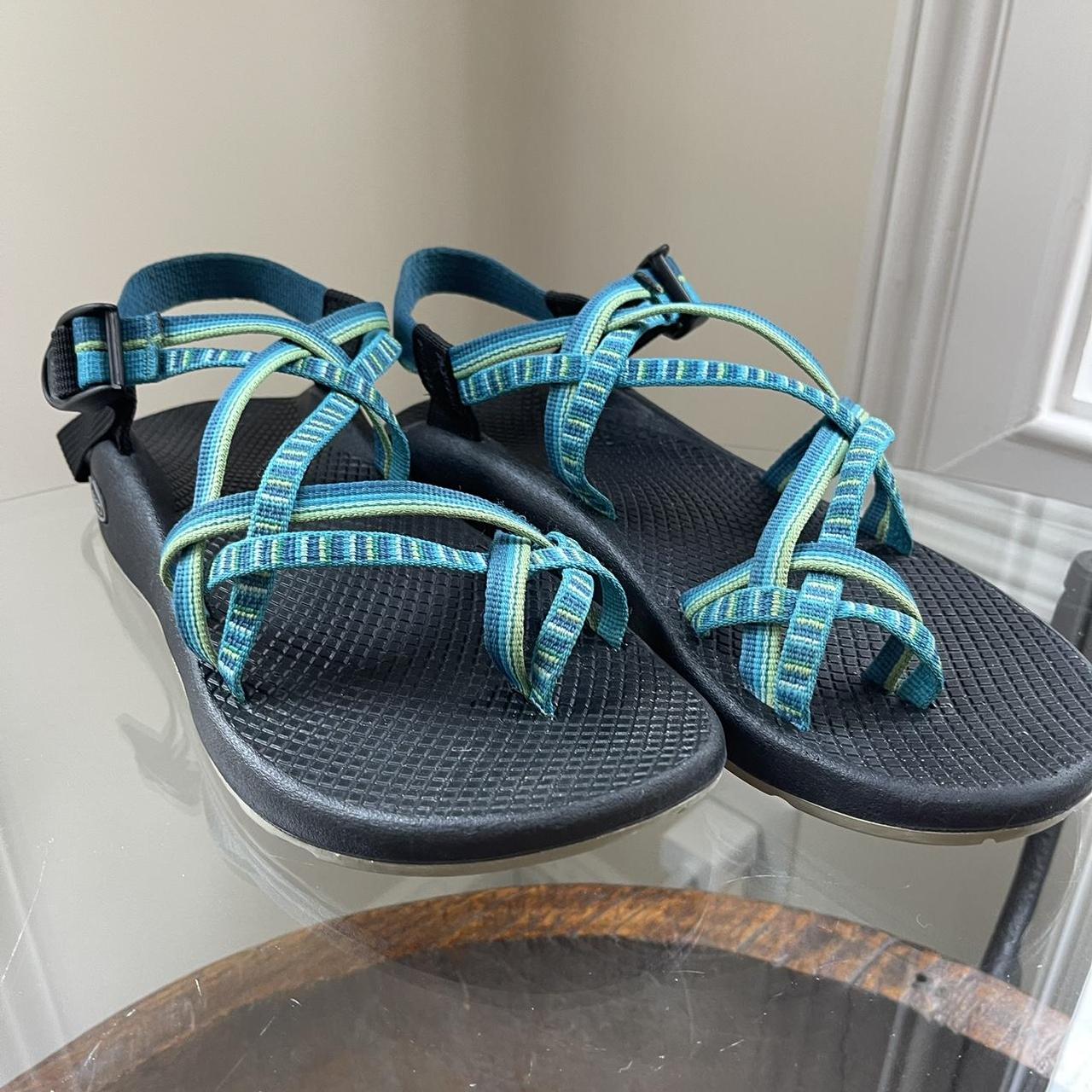 CHACO • TEAL • SIZE W 9 These shoes have been... - Depop