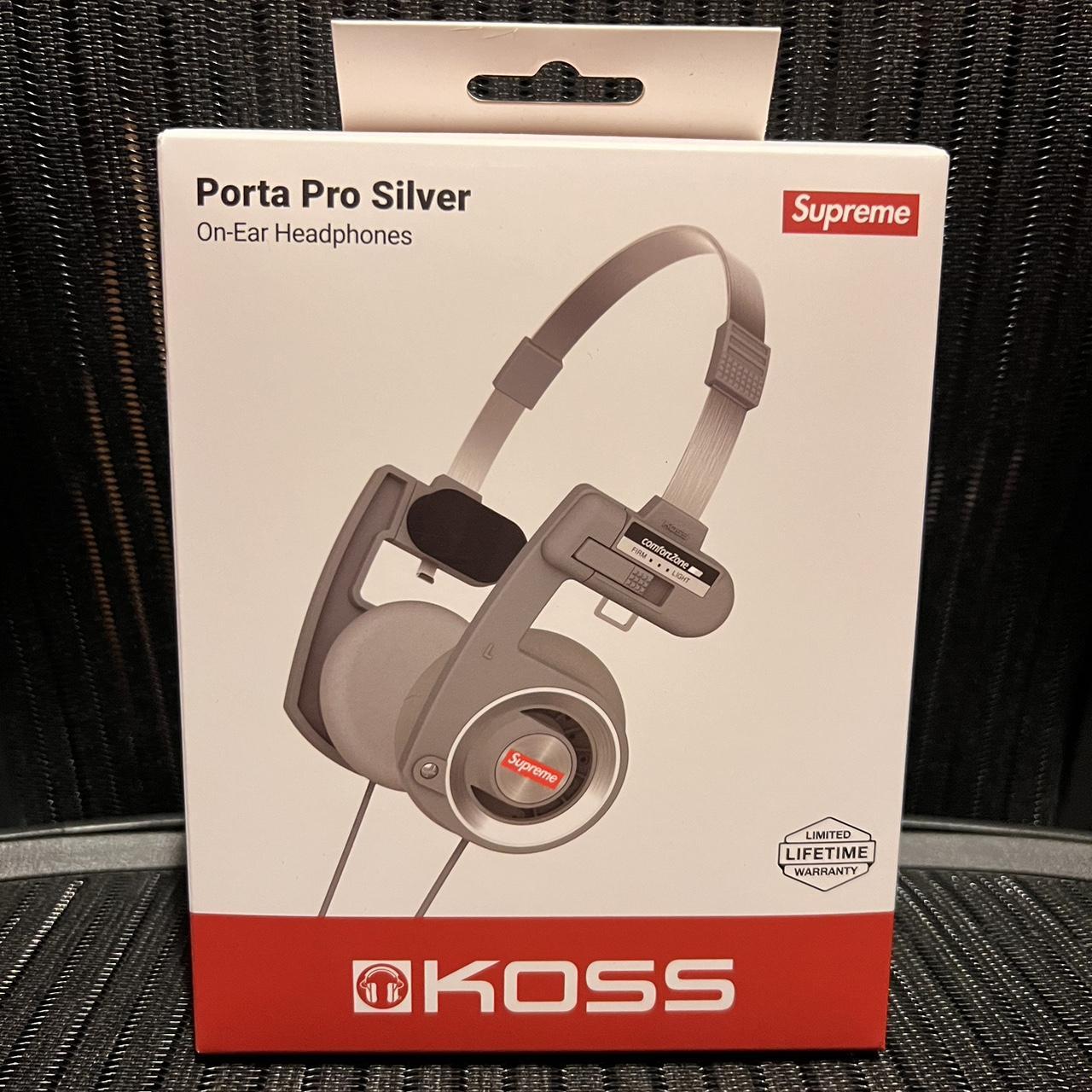 Supreme Koss collab :) brand new, open box never... - Depop