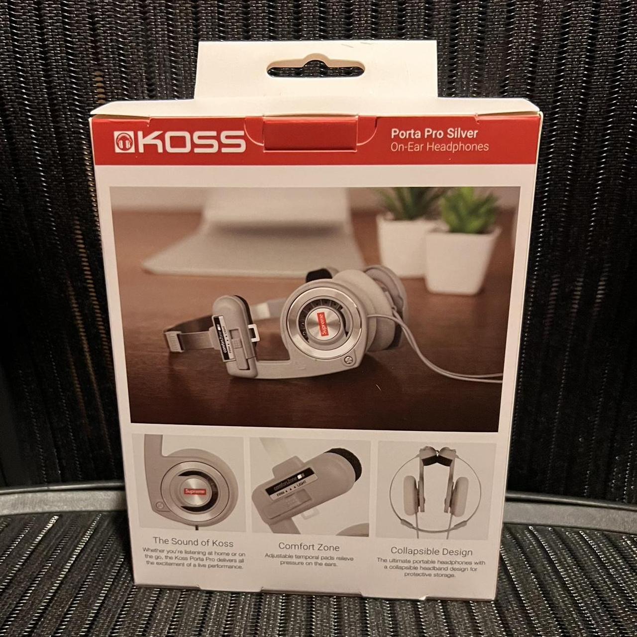 Supreme Koss collab :) brand new, open box never... - Depop