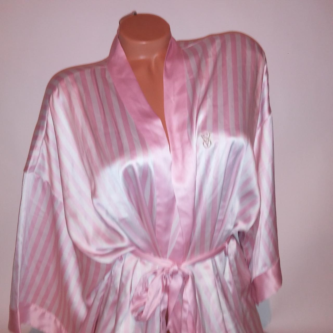 Victoria Secret Robe Sleepwear XL XXL 2X Kimono Pink... - Depop