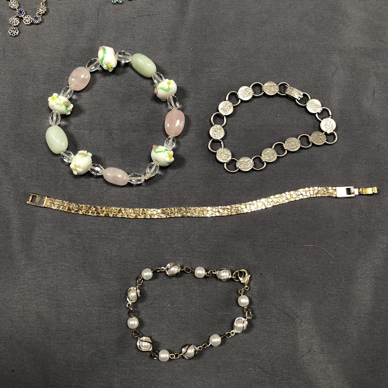 Huge jewelry bundle ★ Includes necklaces (12),... - Depop