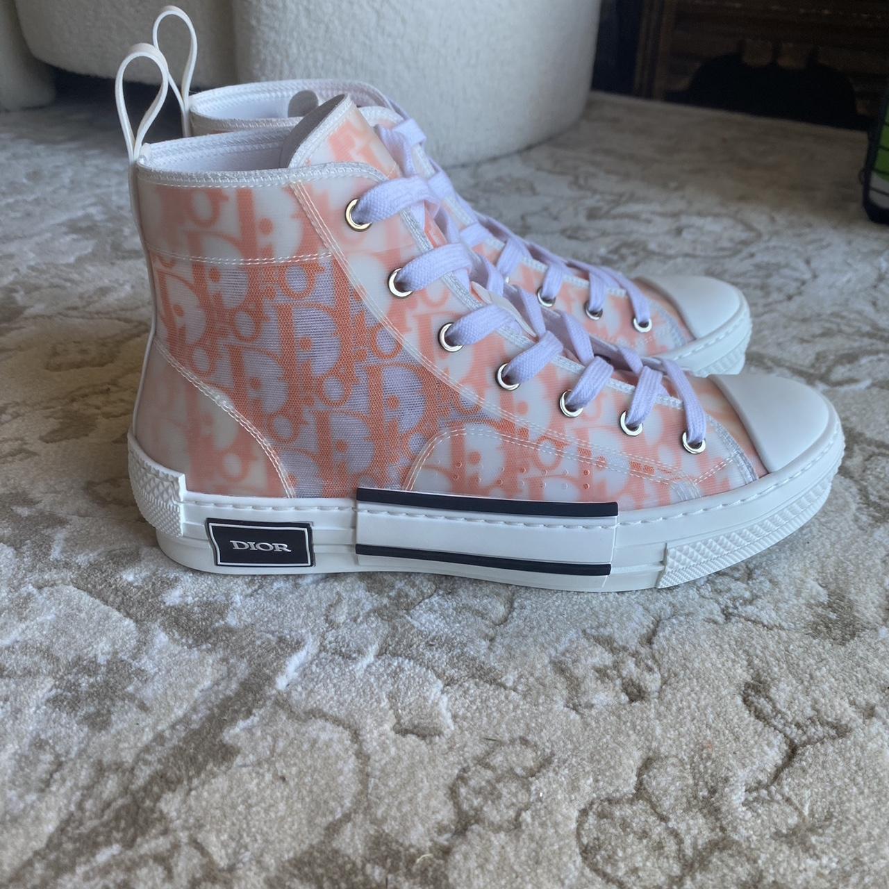 Christian Dior B23 High Tops in Orange!🥵🧡 Never been... - Depop