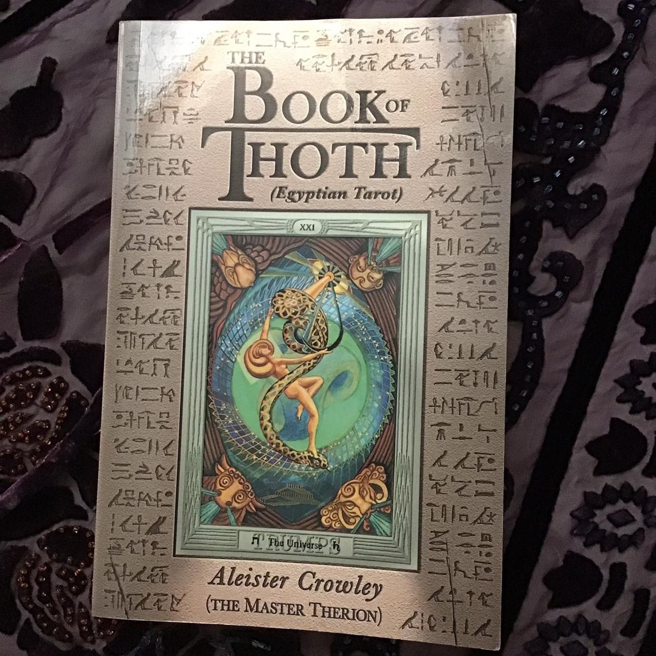 The book of Thoth (Egyptian Tarot) by Aleister... - Depop