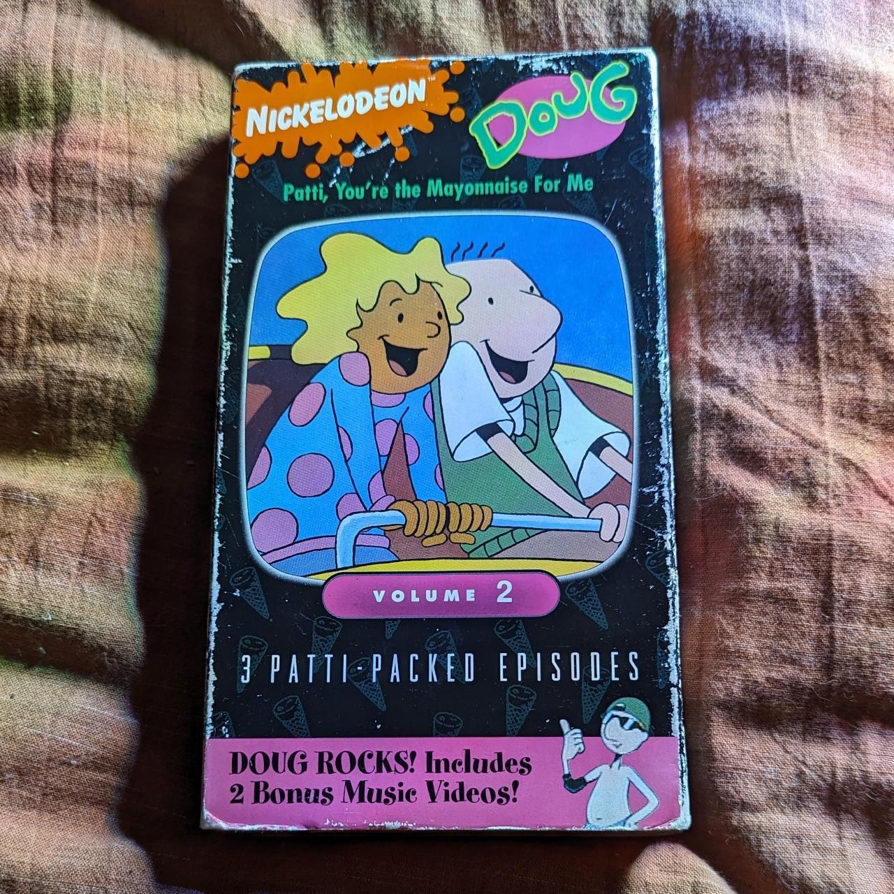 Vintage 90s Nickelodeon Doug VHS cover is beat but... - Depop
