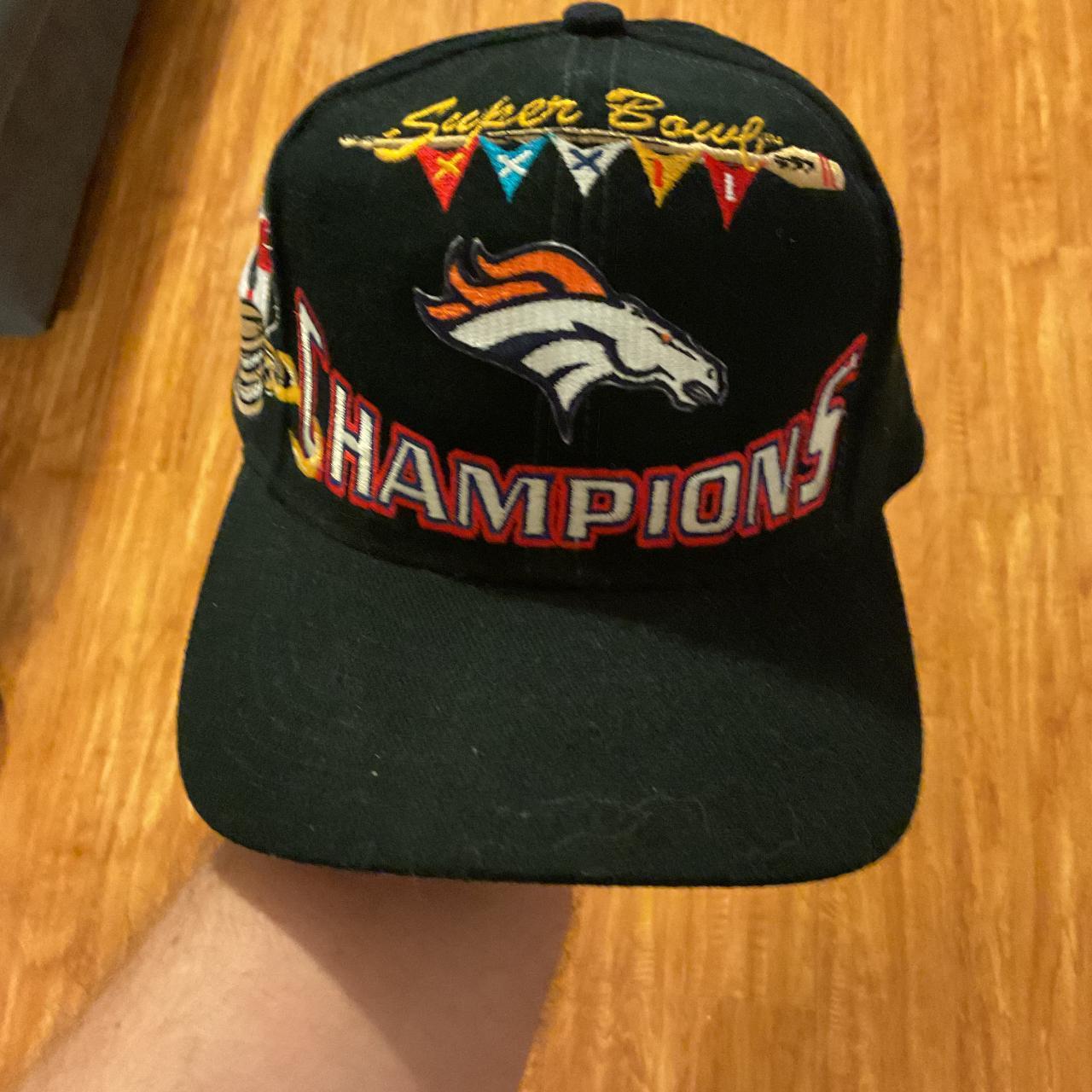 Vintage Denver Broncos Hat by Logo Athletic Super... - Depop