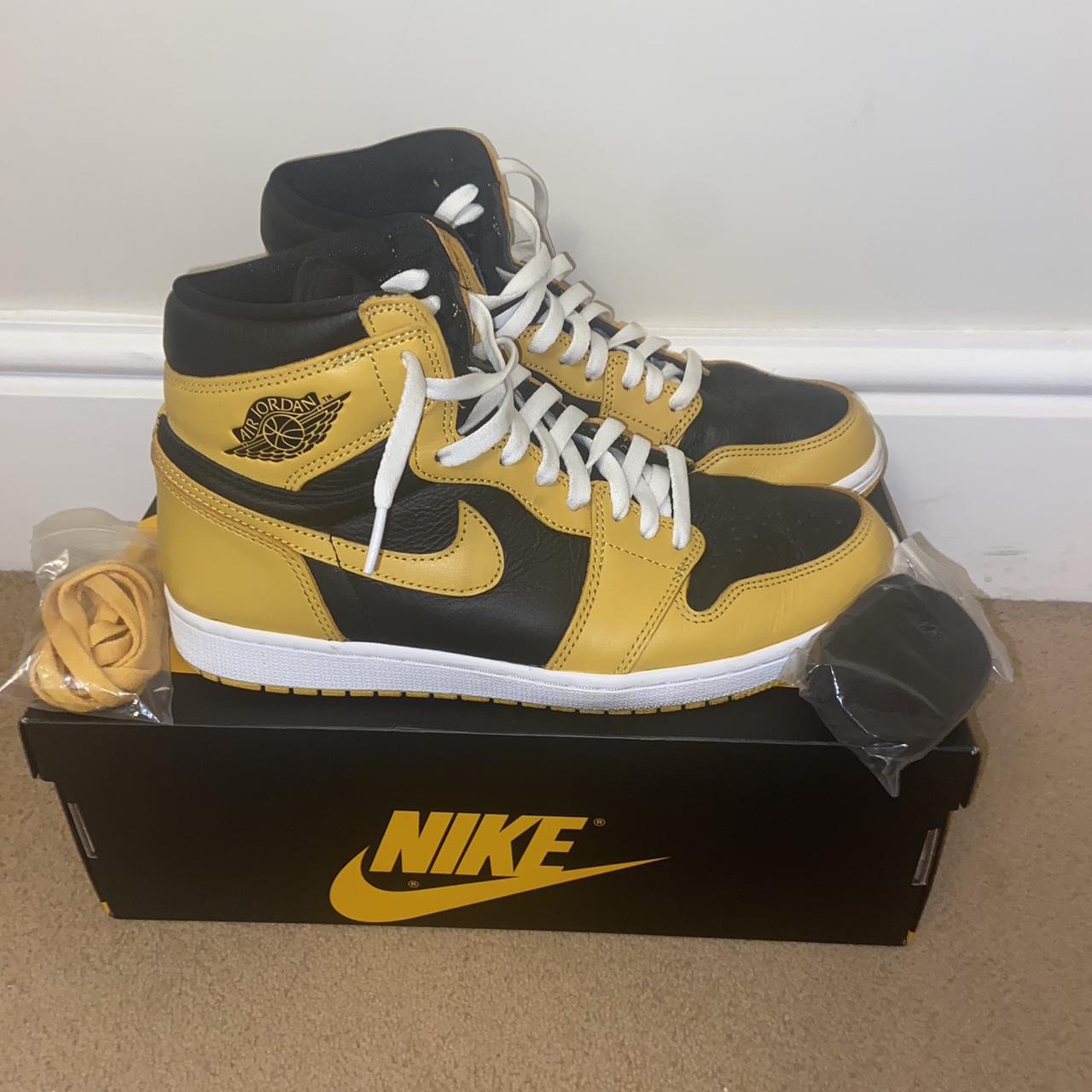 Jordan 1 High Pollen colourway size 9 Only worn a... - Depop