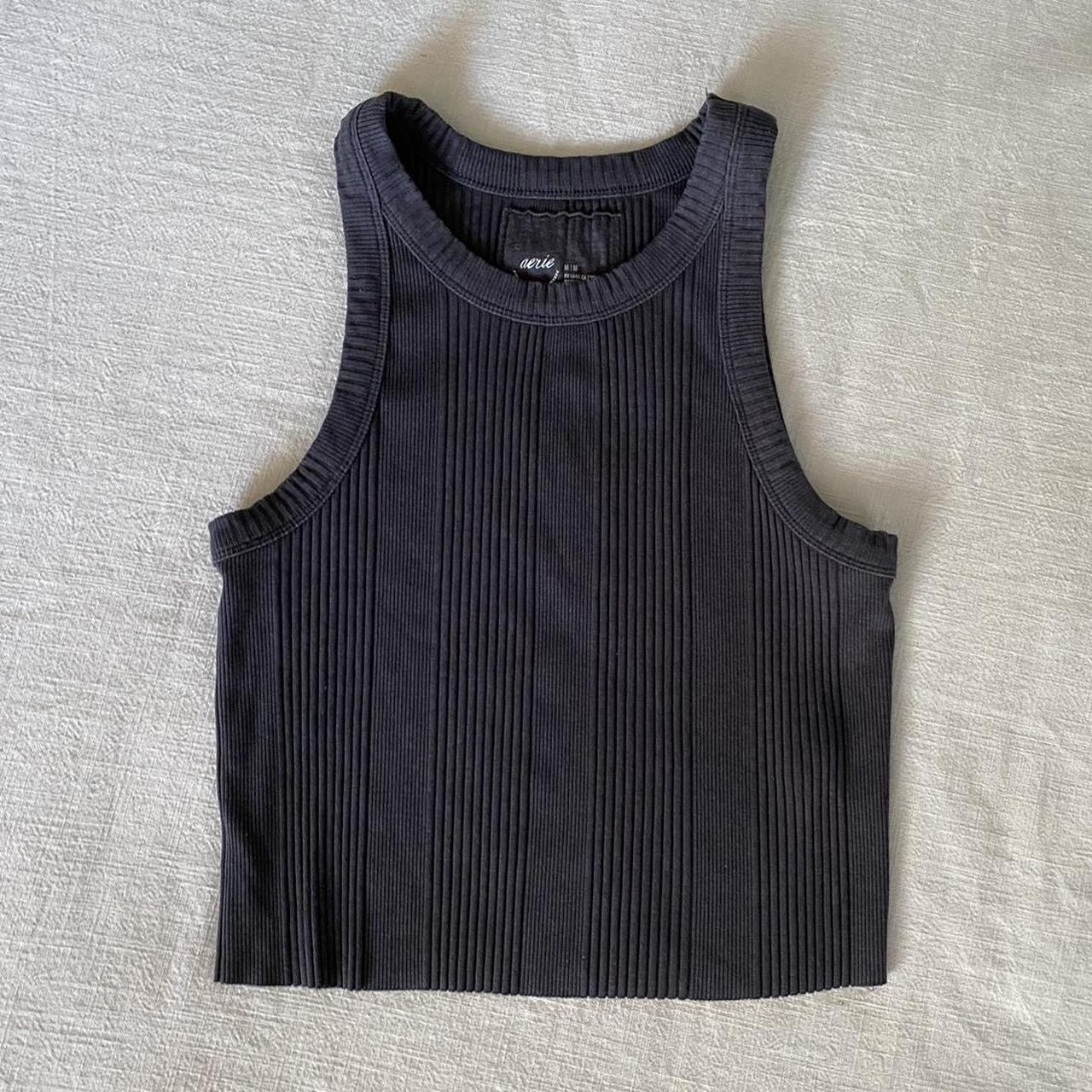 Aerie ribbed tank top Never worn Soft ribbed fabric... - Depop