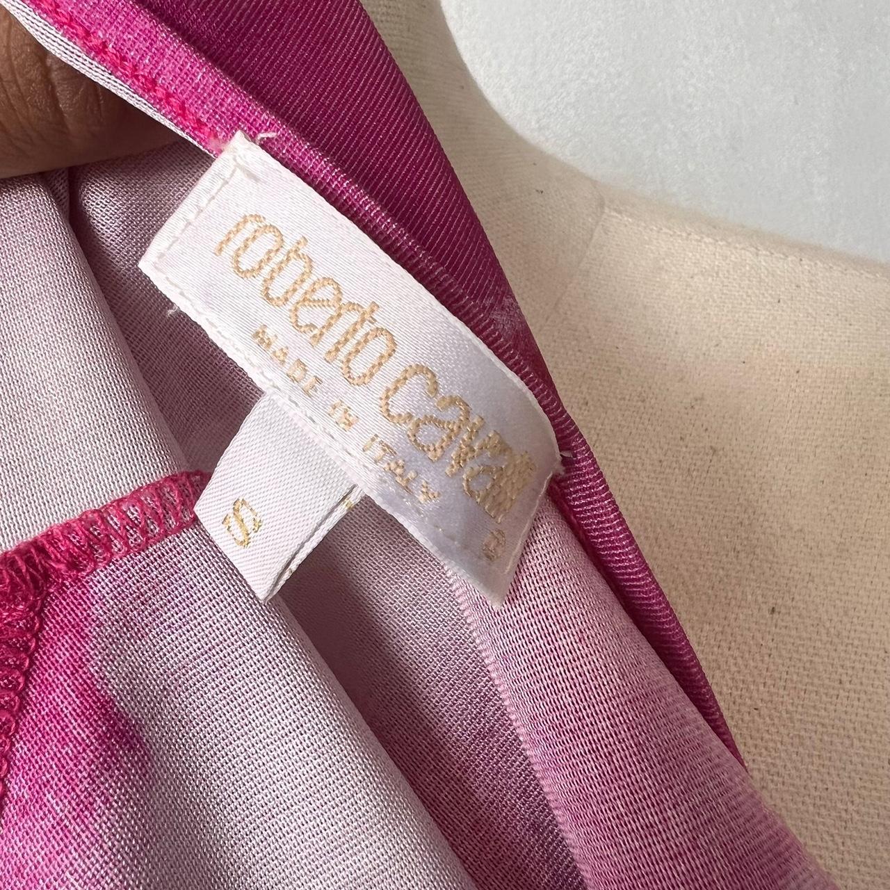 Roberto Cavalli 2000ss rose summer dress 00's... - Depop