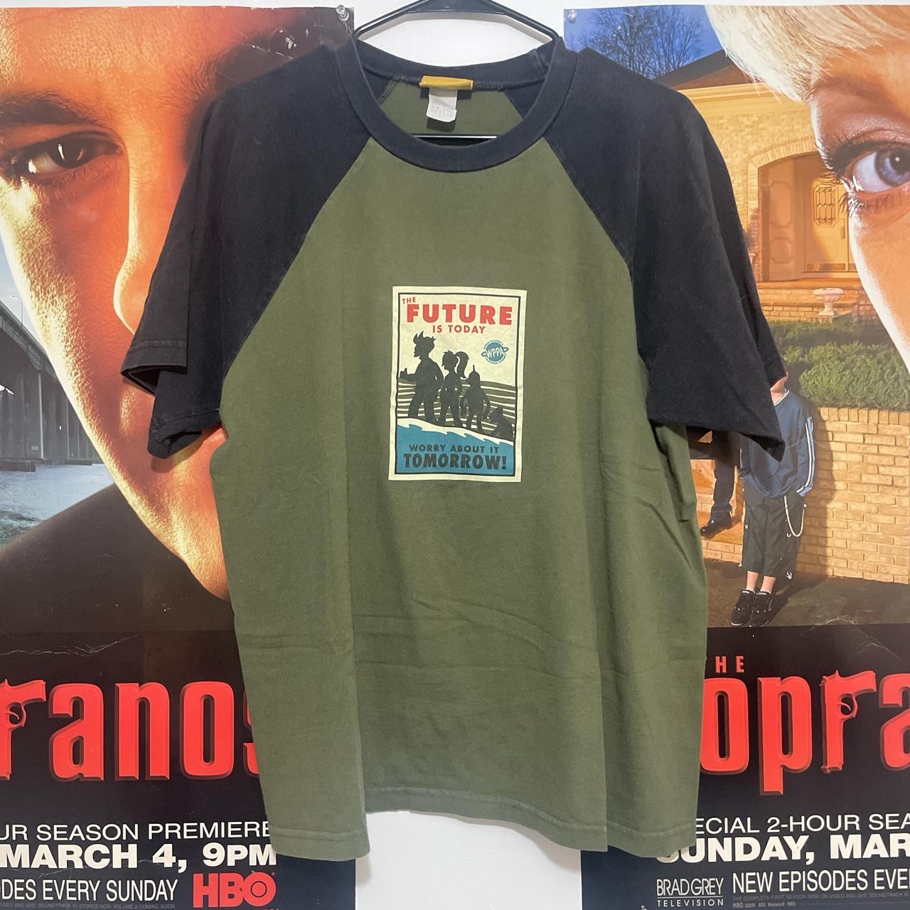 Vintage Futurama 1999 Fox Tv Promo Shirt #futurama... | Depop