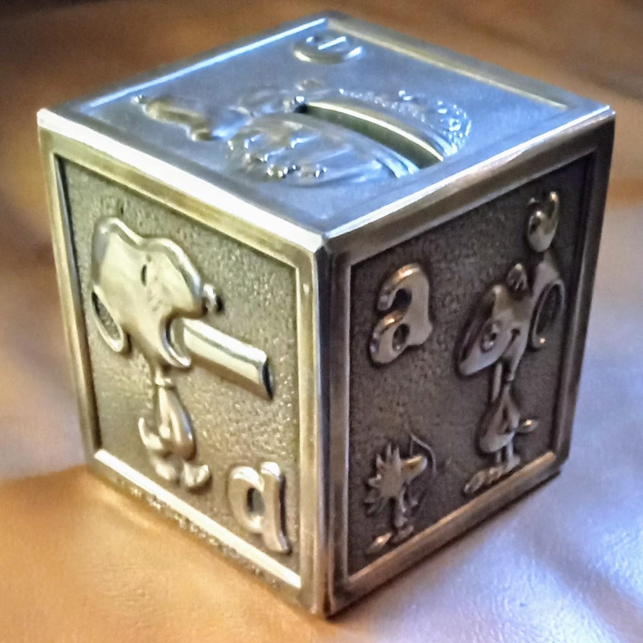 VINTAGE SNOOPY COIN BANK FROM ITALY BY LEONARD -... - Depop