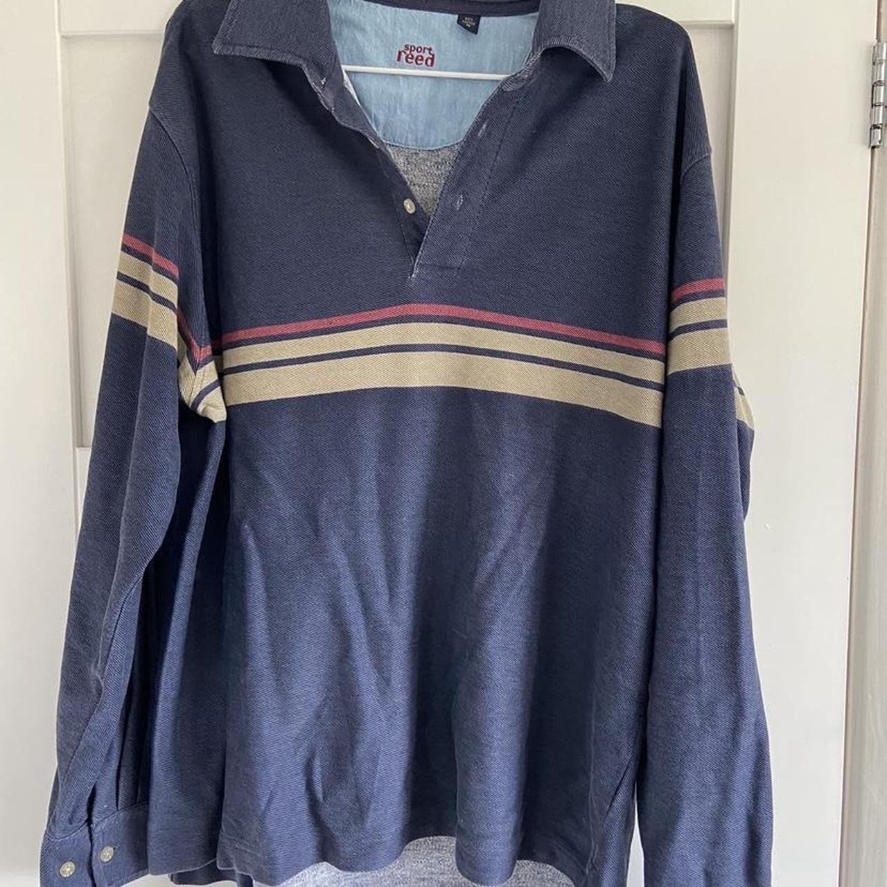 Vintage Sport Reed pattern shirt Size Medium #60s... - Depop