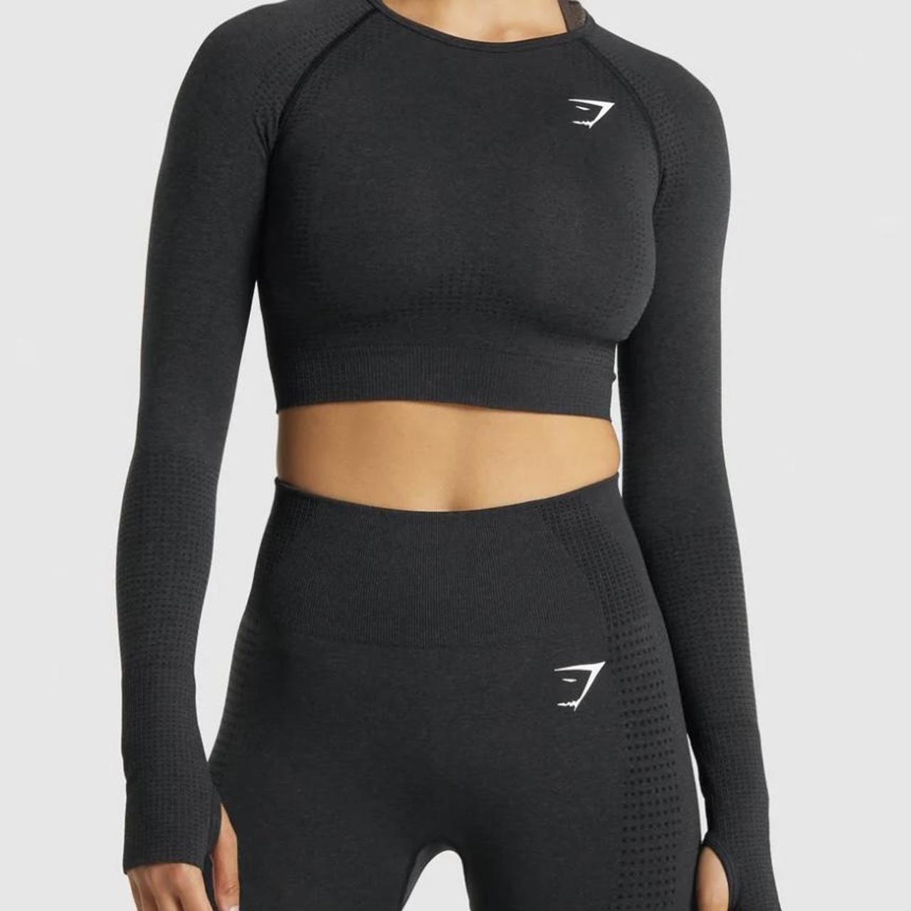 gymshark vital seamless 2.0 set size s, worn a few... - Depop