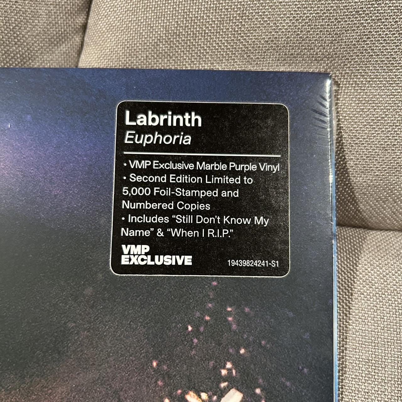 Labyrinth Euphoria Soundtrack Season 1 Purple Marble... - Depop
