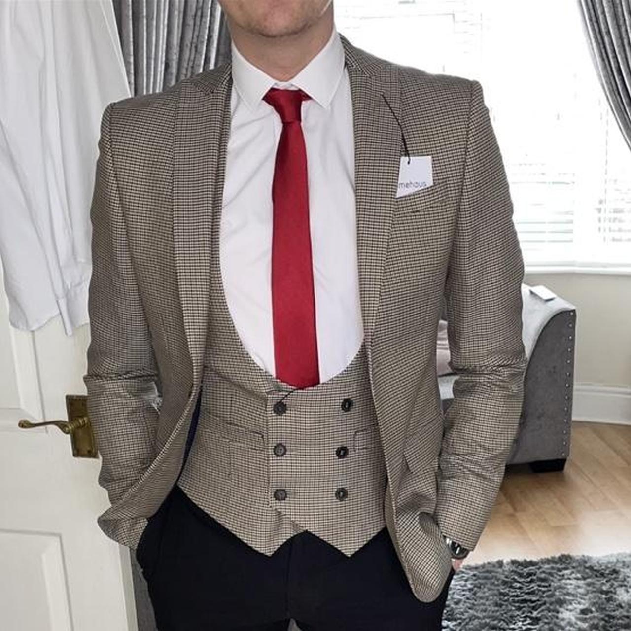 Suit jacket & waistcoat, perfect for the races... - Depop